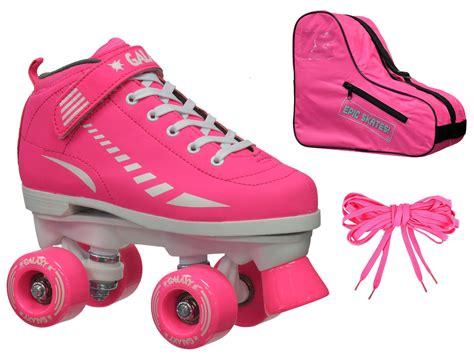 Epic Galaxy Elite Pink Quad Roller Skates Package — Legacy Skates