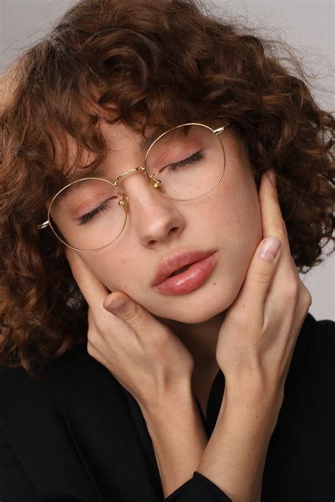 Round Eyeglass Frames With Lenses Prescription Or Non Prescription Anti