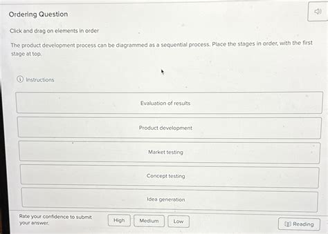 Solved Ordering QuestionClick And Drag On Elements In Chegg
