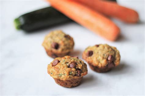 Carrot Zucchini Oatmeal Mini Muffins — Nutrition With Nita
