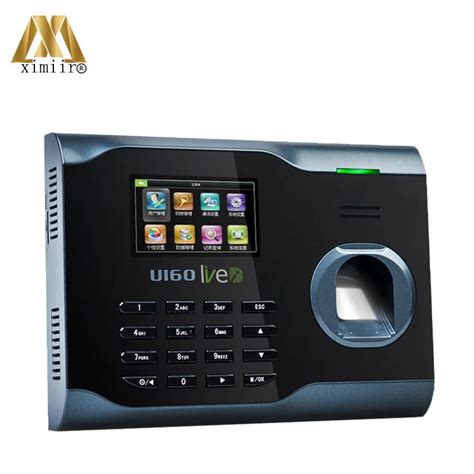 Biometric Fingerprint Time Attendance ZK U160 Time Attendance In Fingerprint Recognition Device