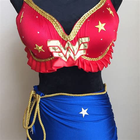 Wonder Woman Golden Lasso Inspired Rave Bra Perfect For Rave Etsy