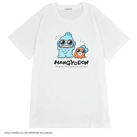 サンリオ ハンギョドン Tシャツ Pvc バッグ グッズ 付き 半袖 品番：ysdw0000326 ｜charabasket（キャラバスケット