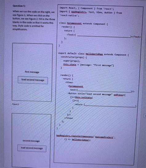 Solved Question Import React Component From React Chegg