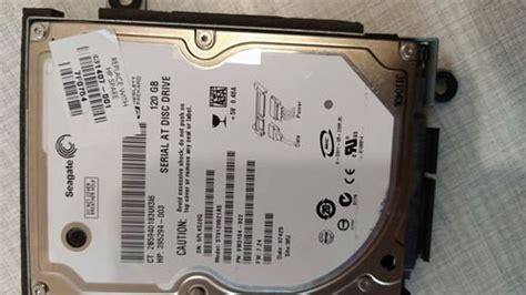 Seagate ST9120822AS 120GB SATA/150 5400RPM 8MB 2.5-inch Notebook Hard ...