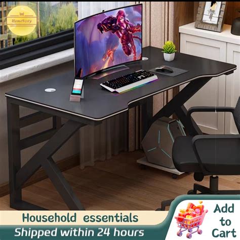 Gaming Table Desktop Computer Table Desk Game Carbon Matt Dimension