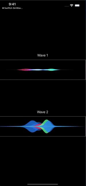 Ios How To Animate A Line The Same Way The Wave Like Effect That Siri