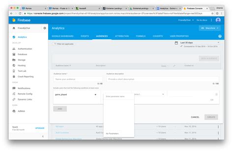Ios Firebase Custom Event Parameters Not Visible In Console Stack