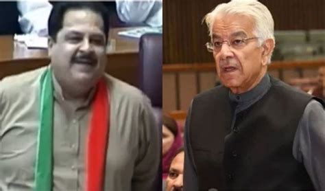 Mna Sanaullah Mastikhel Uses Foul Language Against Khawaja Asif