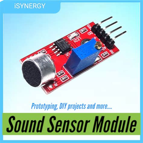 Sound Sensor Detector Module Microphone For Arduino Shopee Philippines