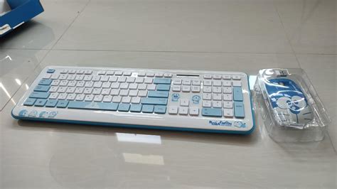 Doraemon Wireless Keyboard And Mouse Computers And Tech Parts
