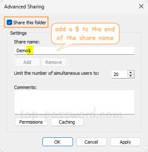 How To Create A Hidden Shared Folder In Windows Password Recovery