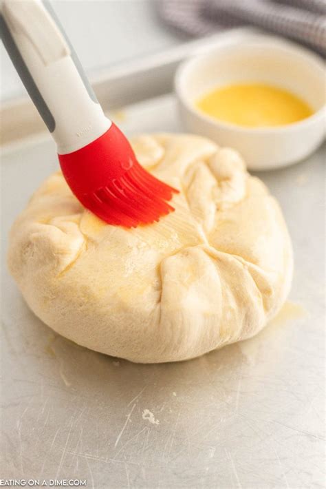 Baked Brie In Crescent Rolls Eating On A Dime