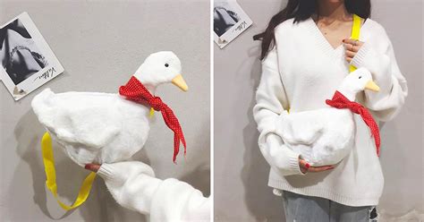 路人回頭率100！ 韓國爆紅「呆萌小鴨包」快去揪閨蜜一起背♡ Pagecup