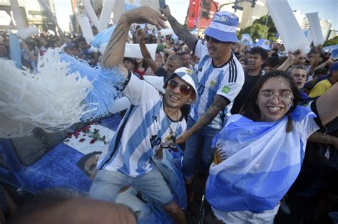 Argentina Erupts In Joy After Team Reaches World Cup Final Las Vegas