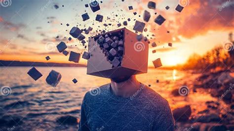 Thinking Outside The Box Is Symbolized By This Conceptual Image