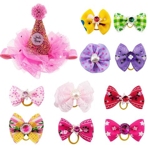 Кучешка шапка за рожден ден Мрежа 8 см Розова Emag Bg