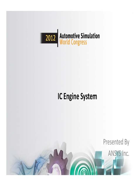 Pdf Ic Engine Ansys Dokumentips
