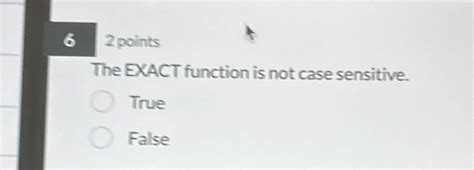 solved 62 ﻿pointsthe exact function is not case