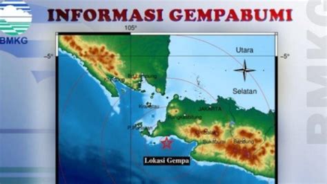 Info Gempa Bumi SR Yang Terjadi Pagi Ini Kamis September Guncangan Bersumber Dari