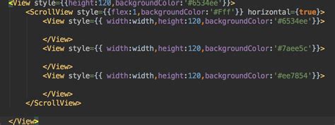Scrollview Horizontal True Error · Issue 21840 · Facebookreact