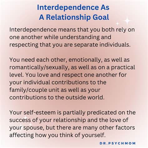 Interdependence As A Relationship Goal Dr Psych Mom
