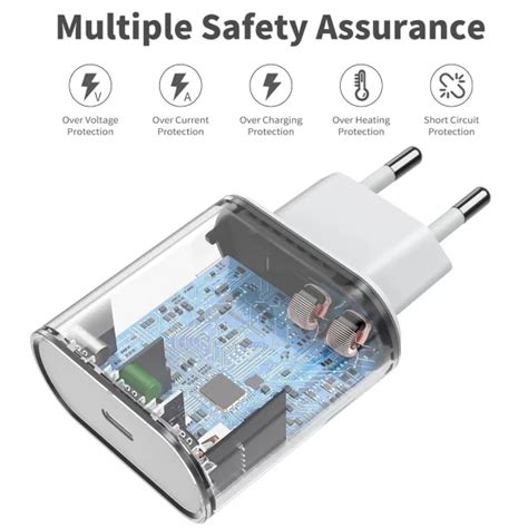 Custom Plug 20w Usb C Wall Fast Charger Apphone