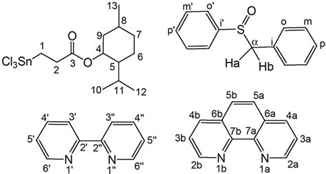 The Numbering Scheme In 1 4 For The Nmr Assignment Download Scientific Diagram