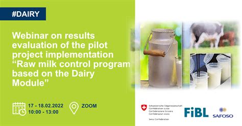 The Results Of The Pilot Project On The Introduction Of The Raw Milk