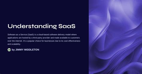 Understanding SaaS