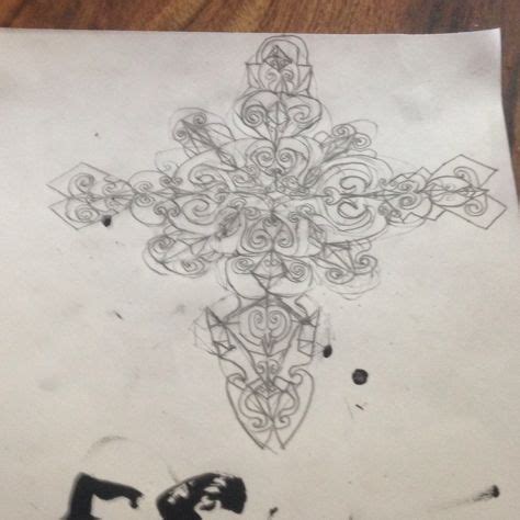 Pin By Chaos Bill On Drawing Of A Cross Tattoos Drawings