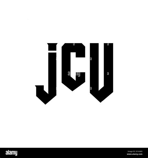 Jcu Letter Logo Design For Technology Company Jcu Logo Design Black