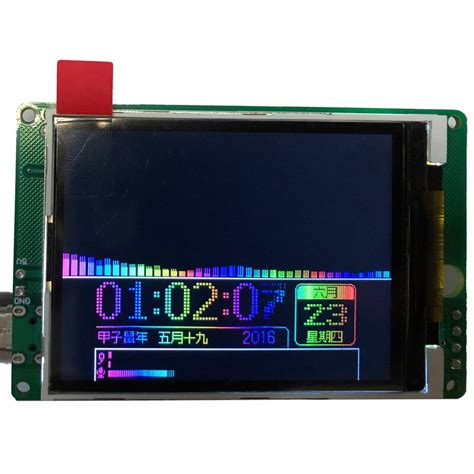 2 4 Inch Led Music Spectrum Rhythm Voice Control D Vicedeal