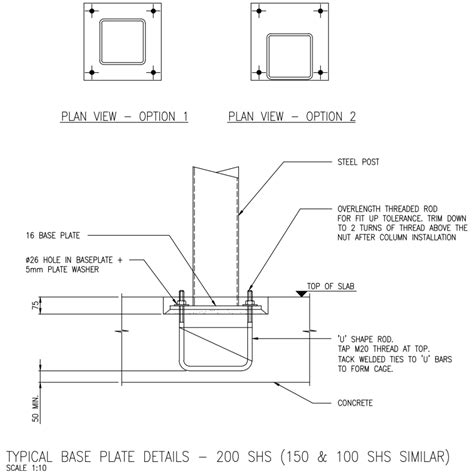 Structural Steel Cad Details