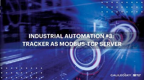 Industrial Automation Tracker As Modbus Tcp Server In Scada System Youtube