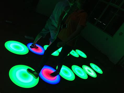 Very Nice Round Rgb Led Dynamic Interactive Dance Floor China Led