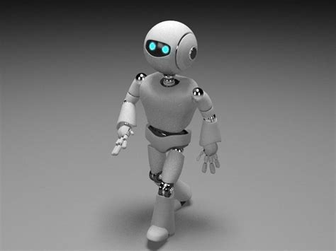 3d Robot Biped Turbosquid 1391893