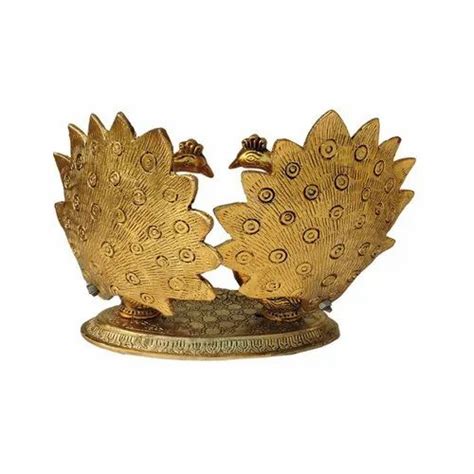 Brass Peacock Set Of 50 At Rs 510set In Agra Id 20538004188