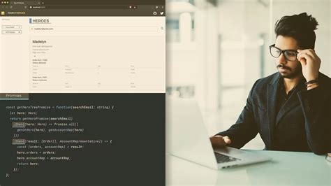ایجاد کد Typescript ناهمزمان