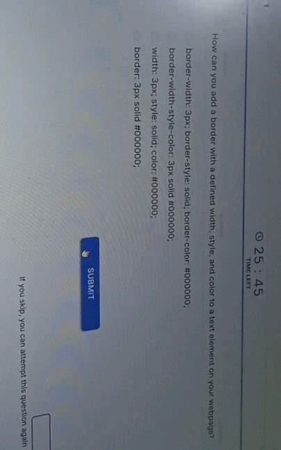 1 1 25 45 TIMC LCFT How Can You Add A Border StudyX