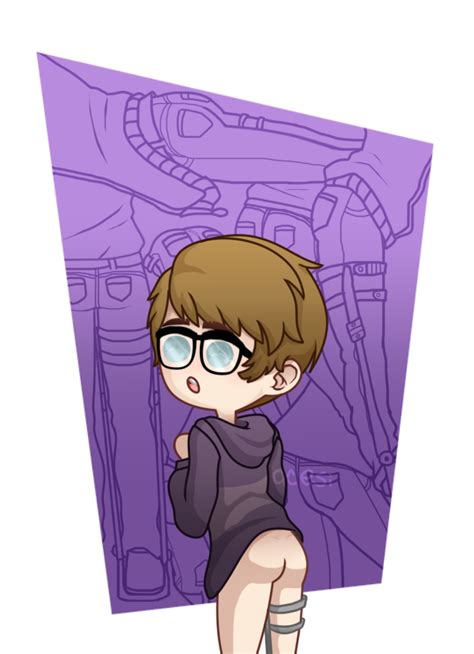 Rule 34 Acesi Arvo The Walking Dead Ass Blue Eyes Chibi Nerd Nerdy