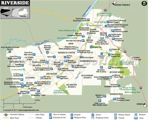 Riverside City Ward Map