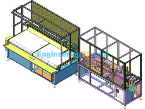Socket Assembly Line Automatic Assembly Equipment 3d Exported