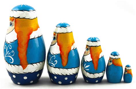 Сняг девойка гнездене кукли на Matroshka.info