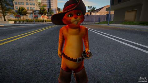 Puss In Boots From Puss In Boots The Video Game For Gta San Andreas