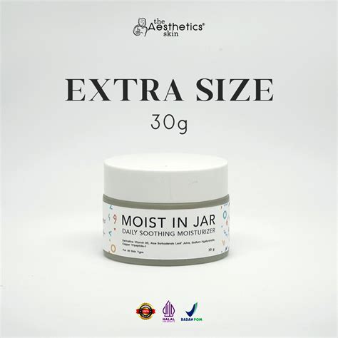 Ukuran Besar Gr The Aesthetics Skin X Dion Mulya Moist In Jar Daily Soothing Moisturizer