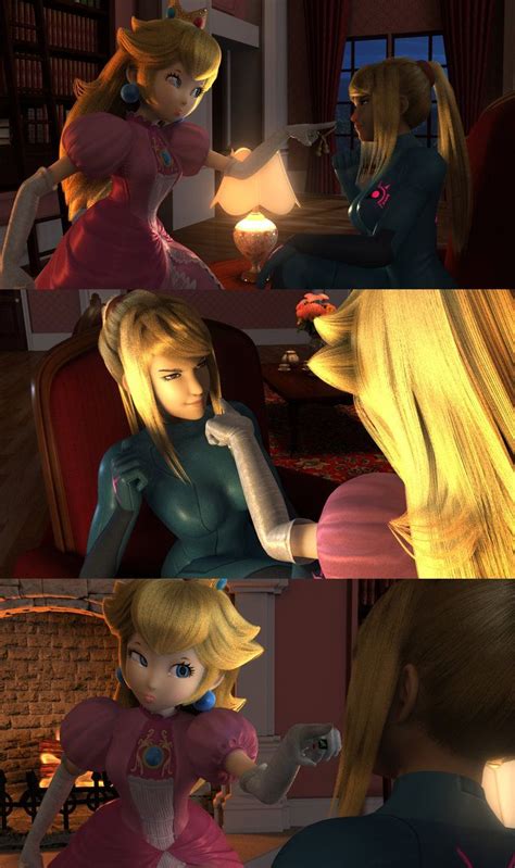Peach And Samus Aware By Fwcolbert On Deviantart Zelda Characters