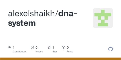 GitHub Alexelshaikh Dna System