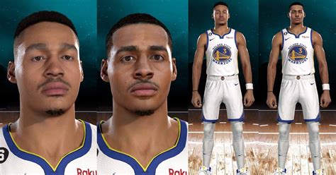 NBA K Jordan Poole Cyberface Body Update Monja