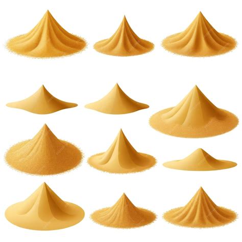 Premium Vector A Series Of Small Objects Including A Small Object With A Small Amount Of Liquid